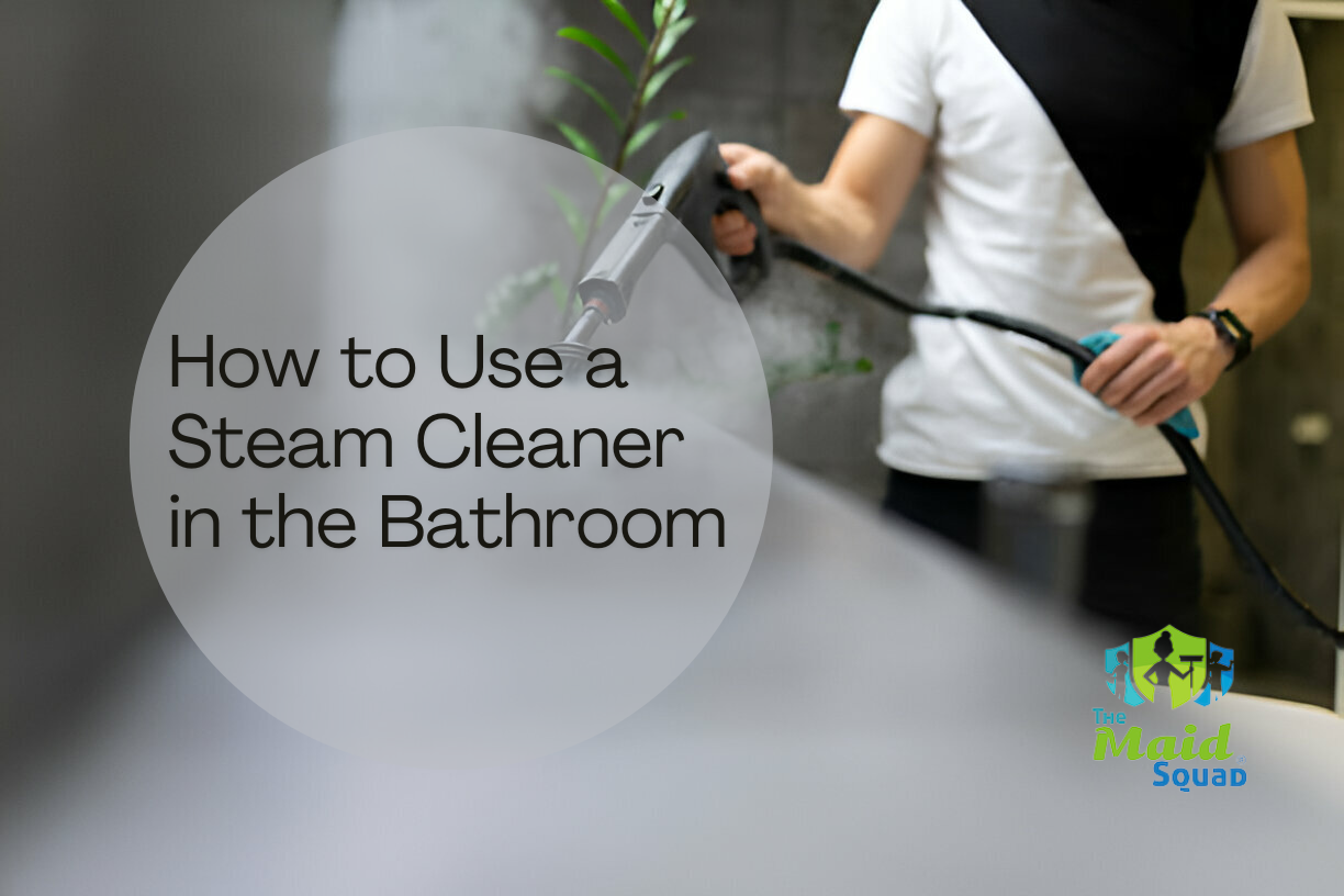 How to Use a Steam Cleaner in the Bathroom - The Maid Squad